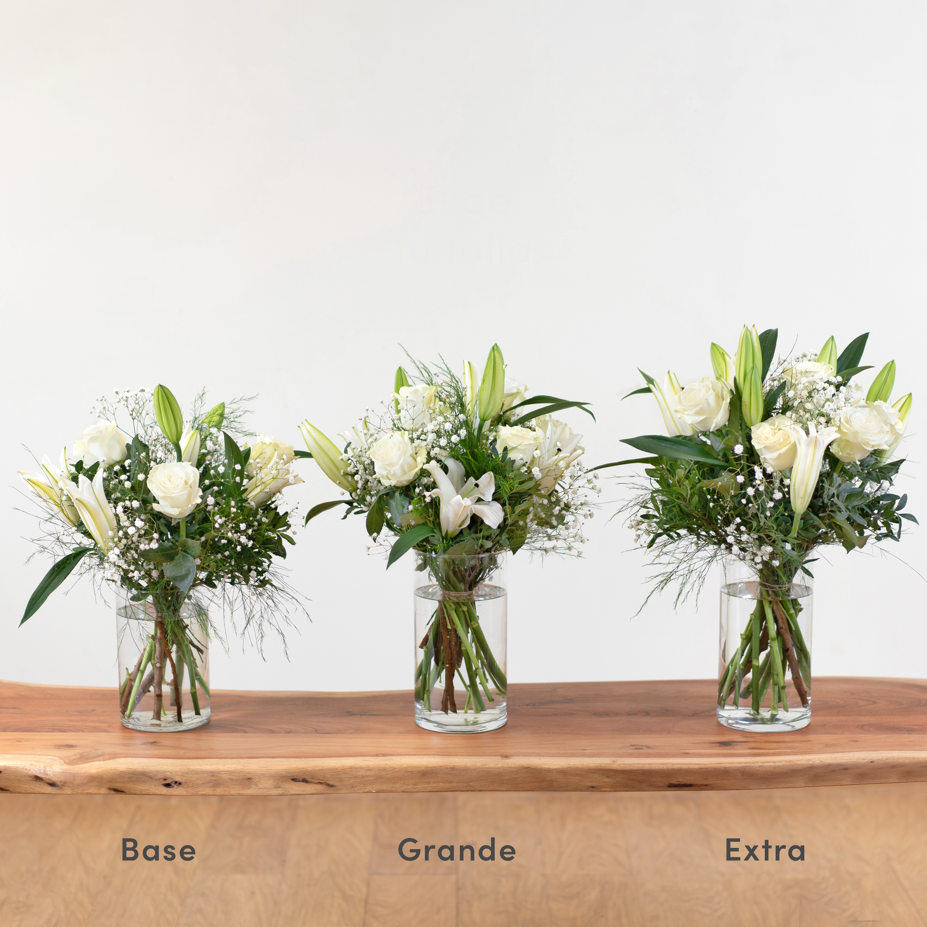 Ramo de flores blancas Aneto - Interflora